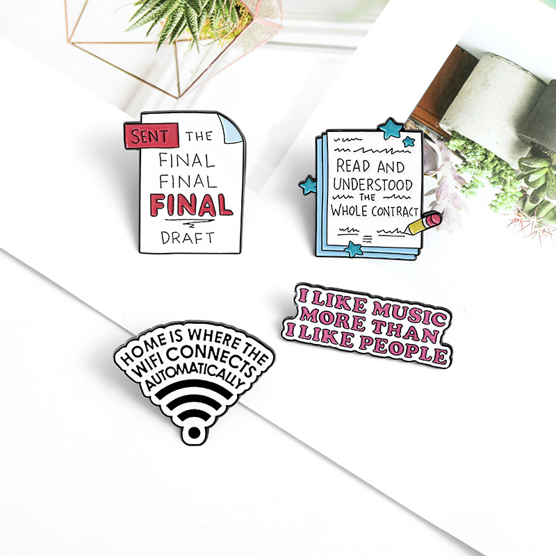 Cute Cartoon Alphabet Brooch Pins Perfect Gift Friends - Temu