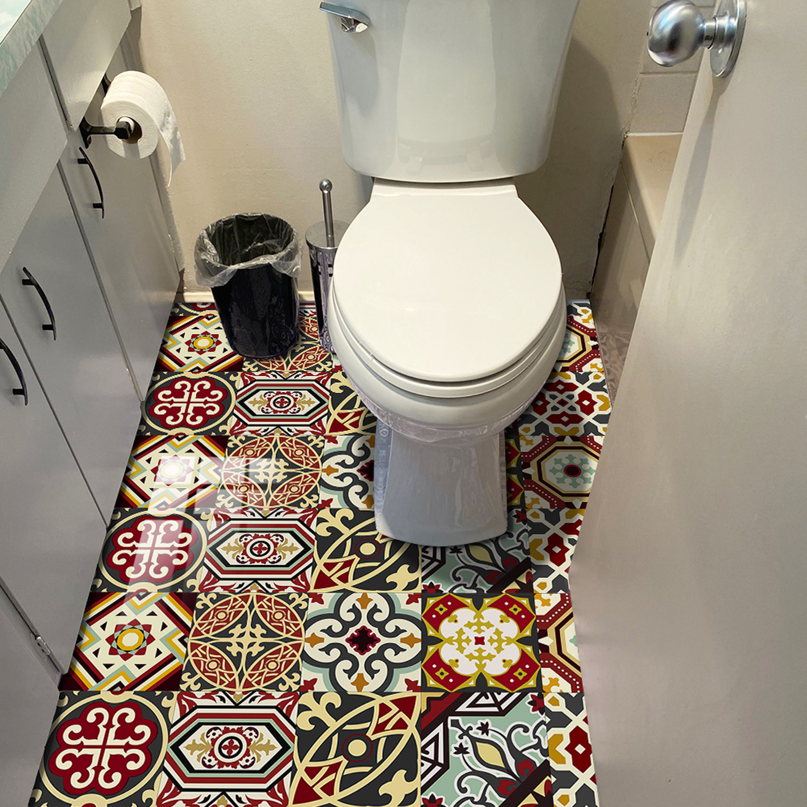 Kitchen Tile Sticker Self adhesive Waterproof Wall Sticker - Temu ...