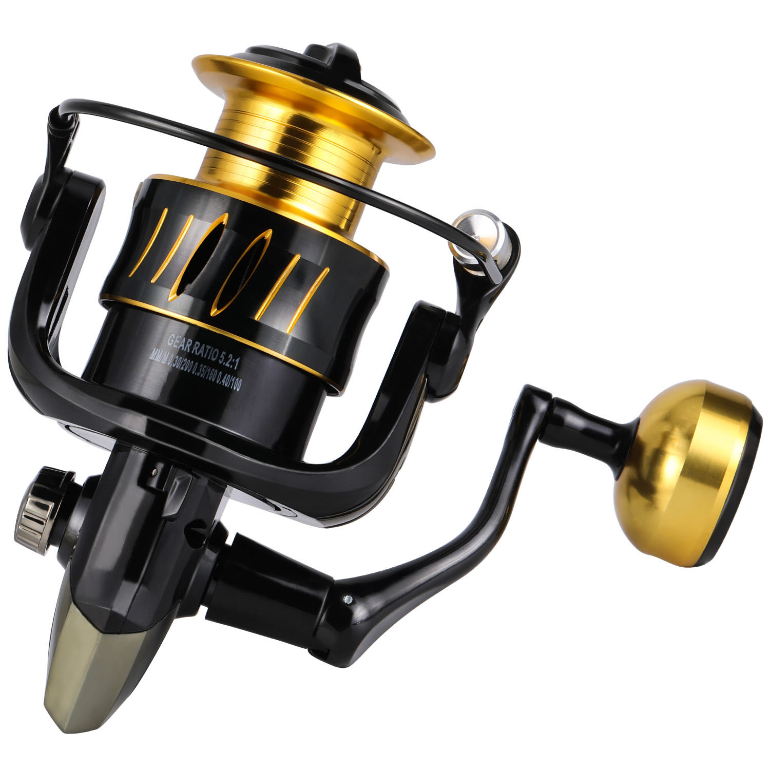 Sougayilang Spinning Fishing Reel 1000 5000 Size Fishing Line Reel ...