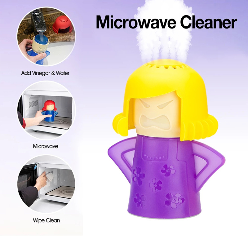 Angry Mama Oven Steam Cleaner Get Kitchen Microwave Clean - Temu