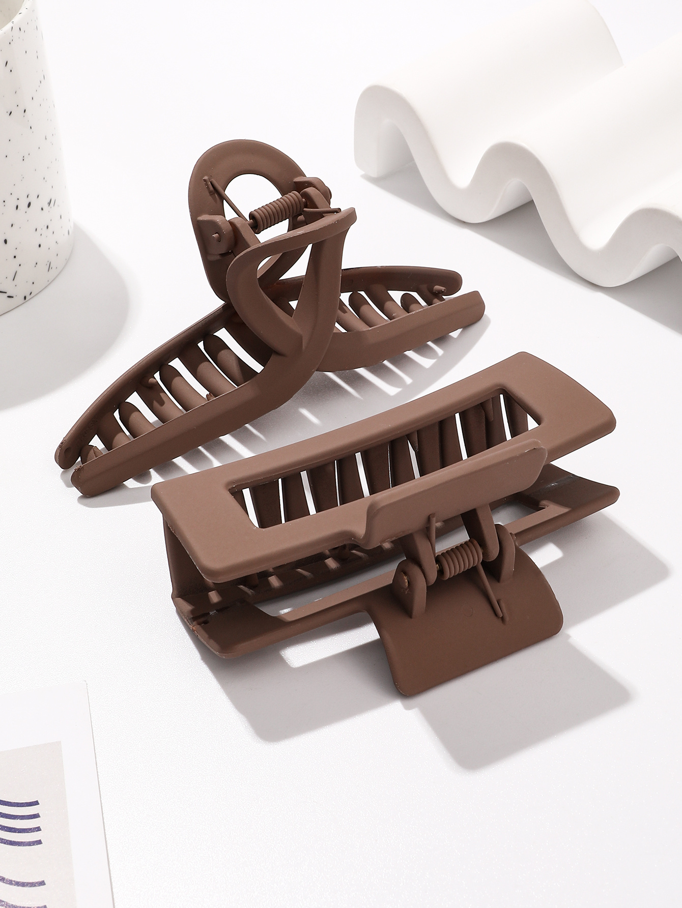 Strong Hold Hair Claw Clips Thick Thin Curly - Temu New Zealand