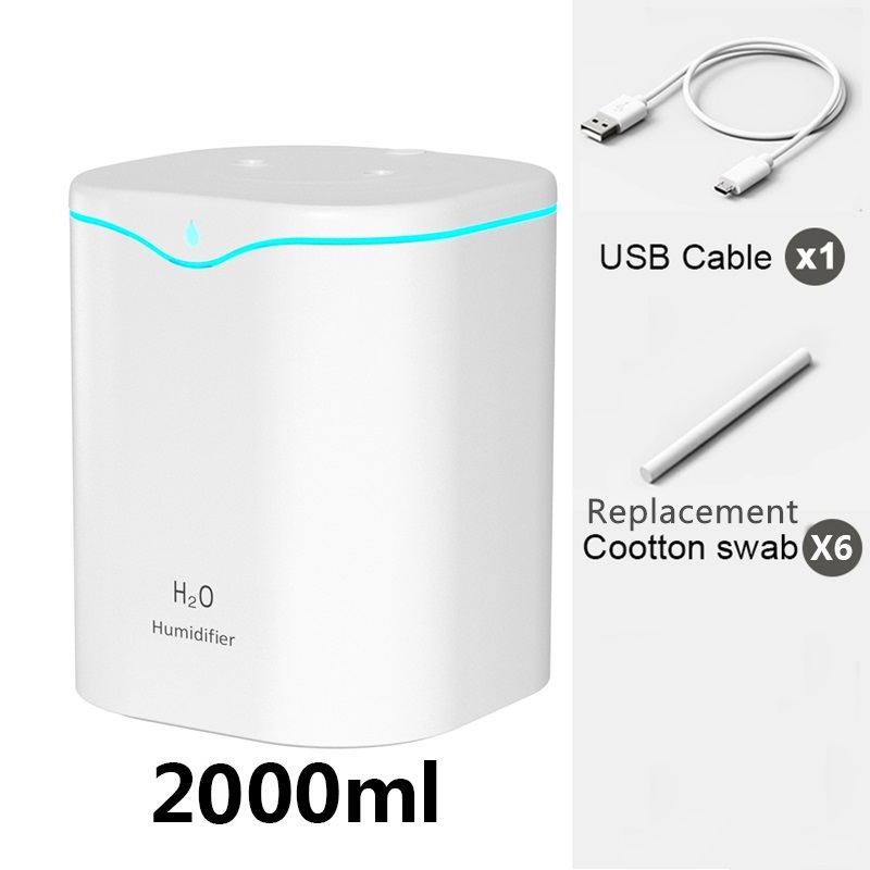 300ml Colorful Usb Cool Mini Humidifier Super Quiet Auto Shut-off 数量限定セール