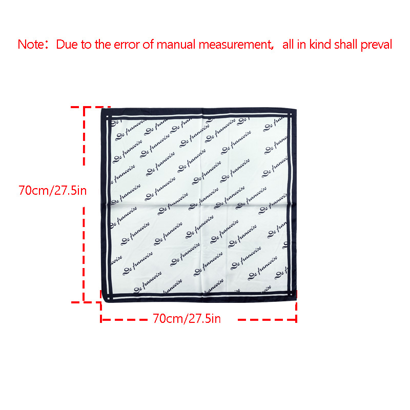 women square stain silk head scarf hair wrap - Temu Denmark