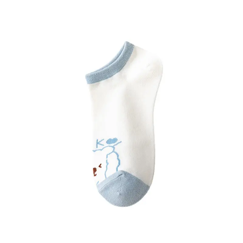 Cute And Soft Cotton Ankle Socks Breathable Low Cut Cotton Ankle Socks