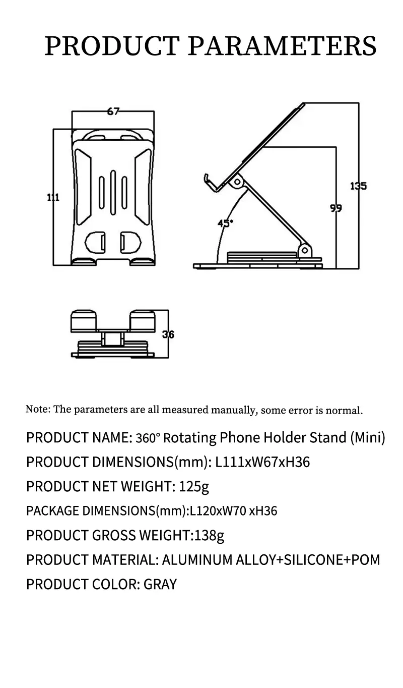 Viewing Experience 360° Rotating Phone Holder - Temu Australia Viewing Experience 360° Rotating Phone Holder - Temu Australia