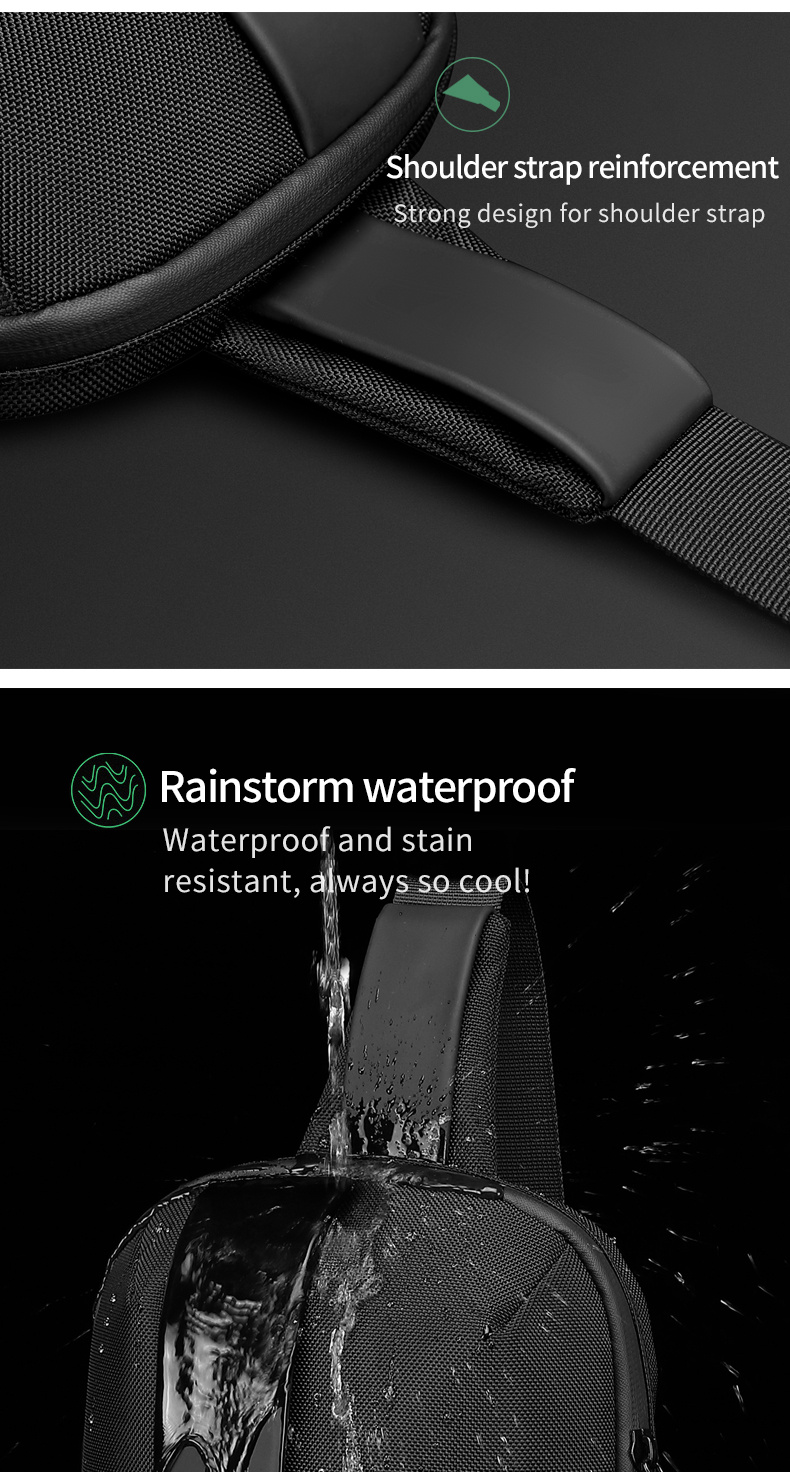 Sling Chest Bag Anti theft Shoulder Crossbody Bag Multi - Temu New Zealand