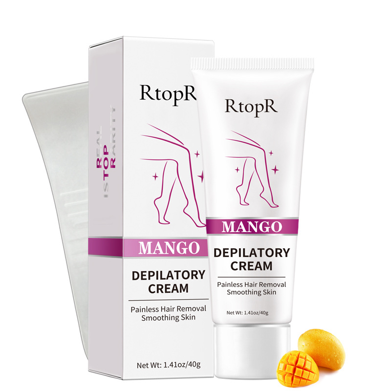 1pc Rtopr Mango Hair Removal Cream Natural And Painless Permanent Hair Removal Cream Hair ...