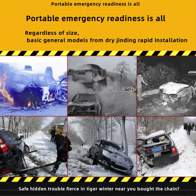 Car Tyre Anti skid Snow Chains Belt Beef Tendon Wheel Tire - Temu New ...
