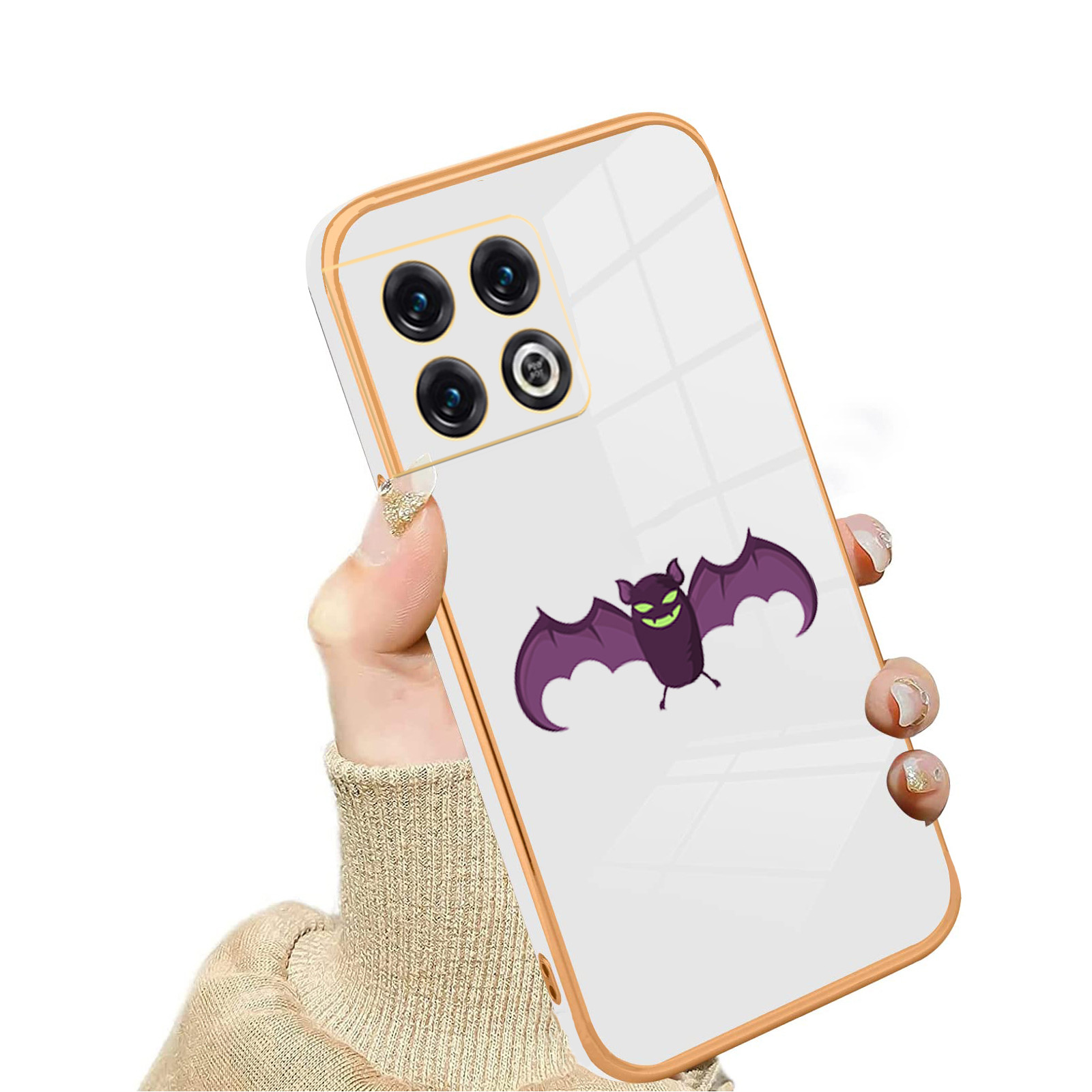 Halloween Mobile Phone Case, Galvanized Silicone Full Bag Fall ...