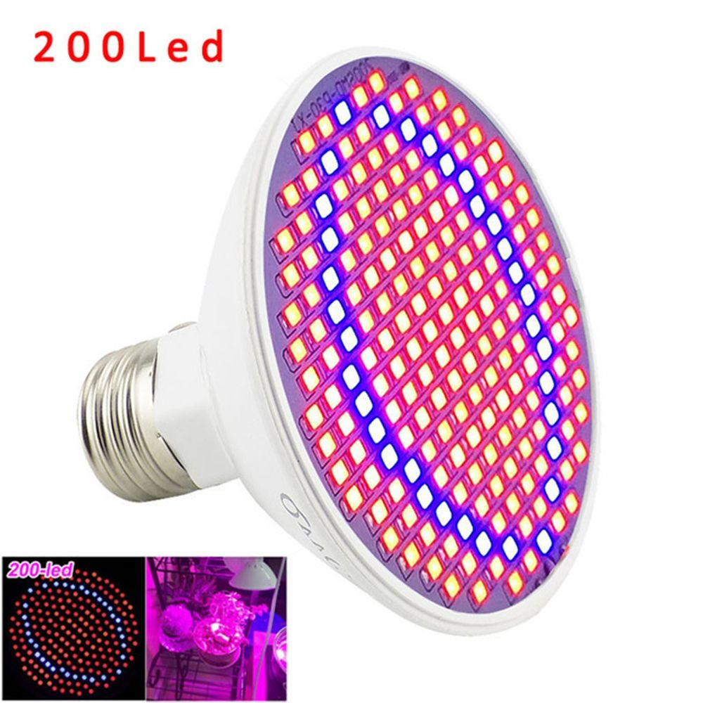 1pc Growing Lamp Full Spectrum Plant Grow Led Light E27 Indoor Garden ...