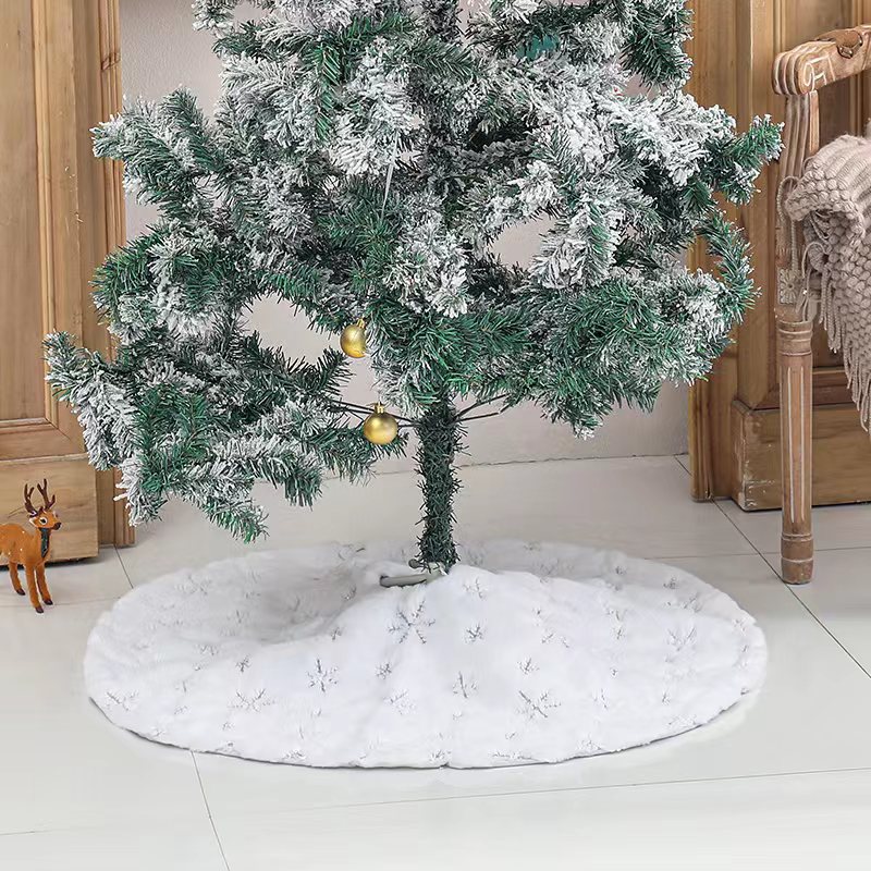 1pc Silver Sequin Christmas Tree Dress Christmas Supplies Home Holiday ...