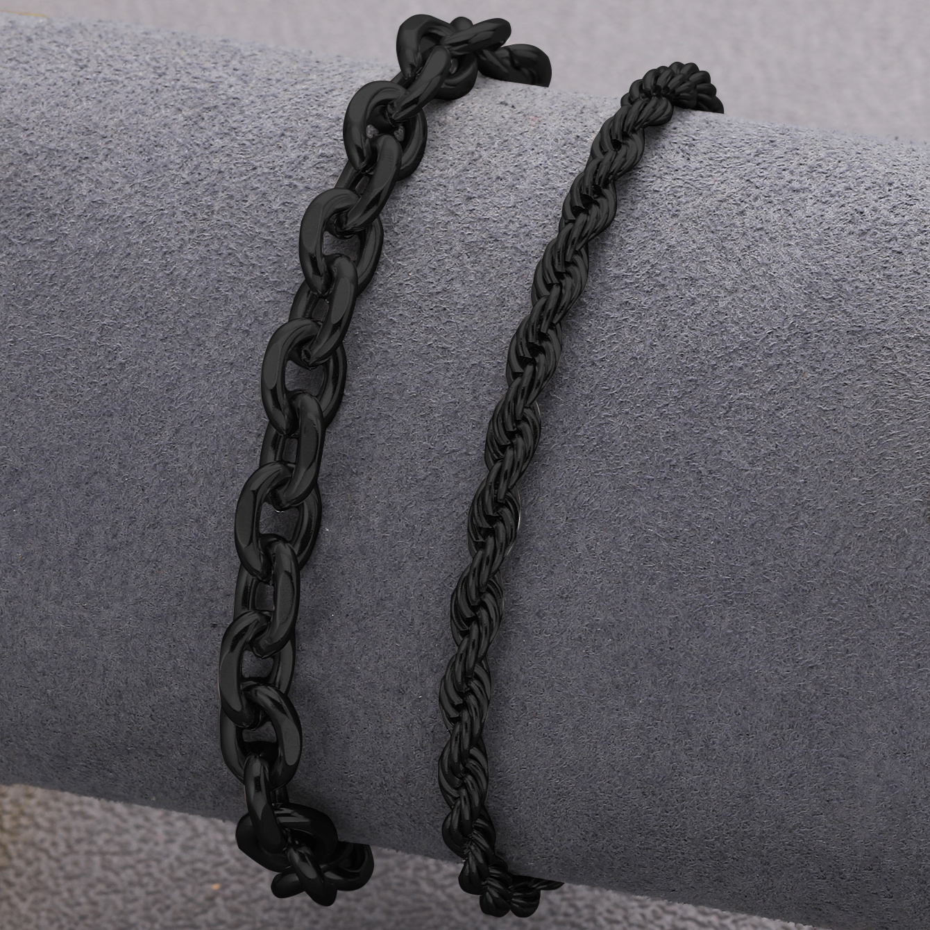 Men's Minimalist Stainless Steel Twist Chain Link Chain - Temu United ...
