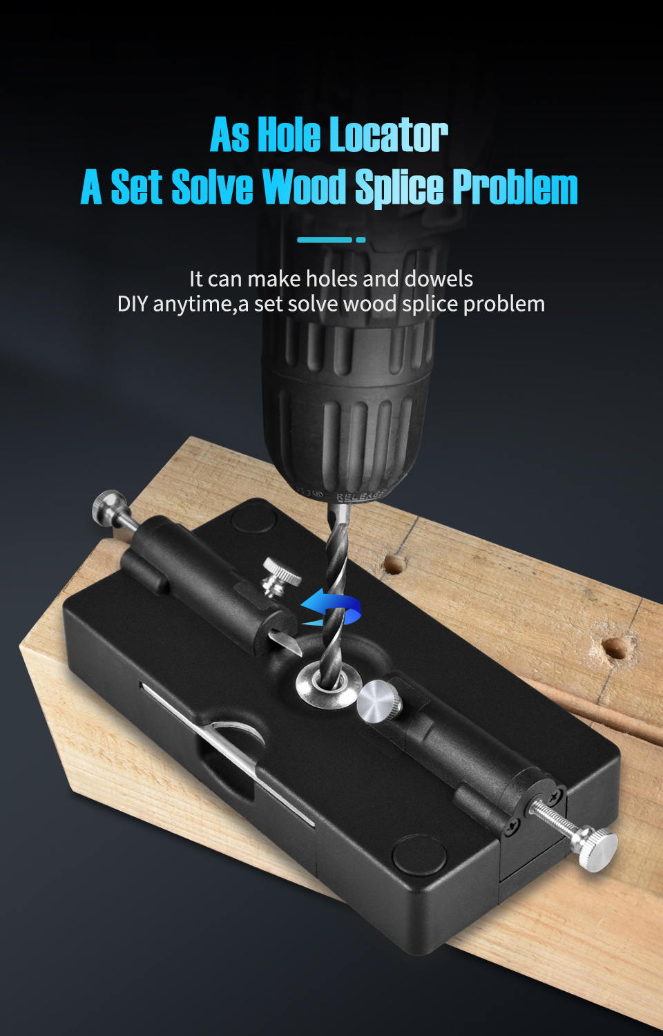 Log Tenon Making Tool Kit High Precision Drilling Guide - Temu