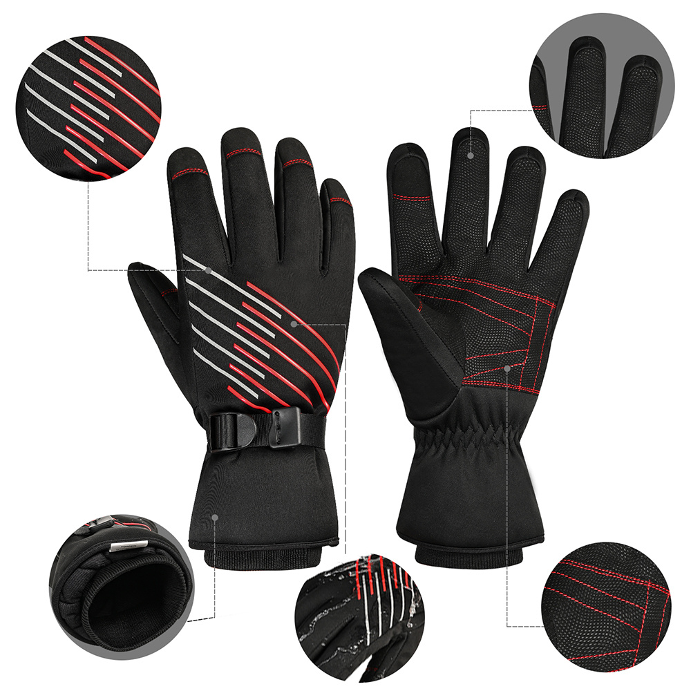 Stay Warm Protected In Snow: Waterproof Winter Gloves Men - Temu United ...
