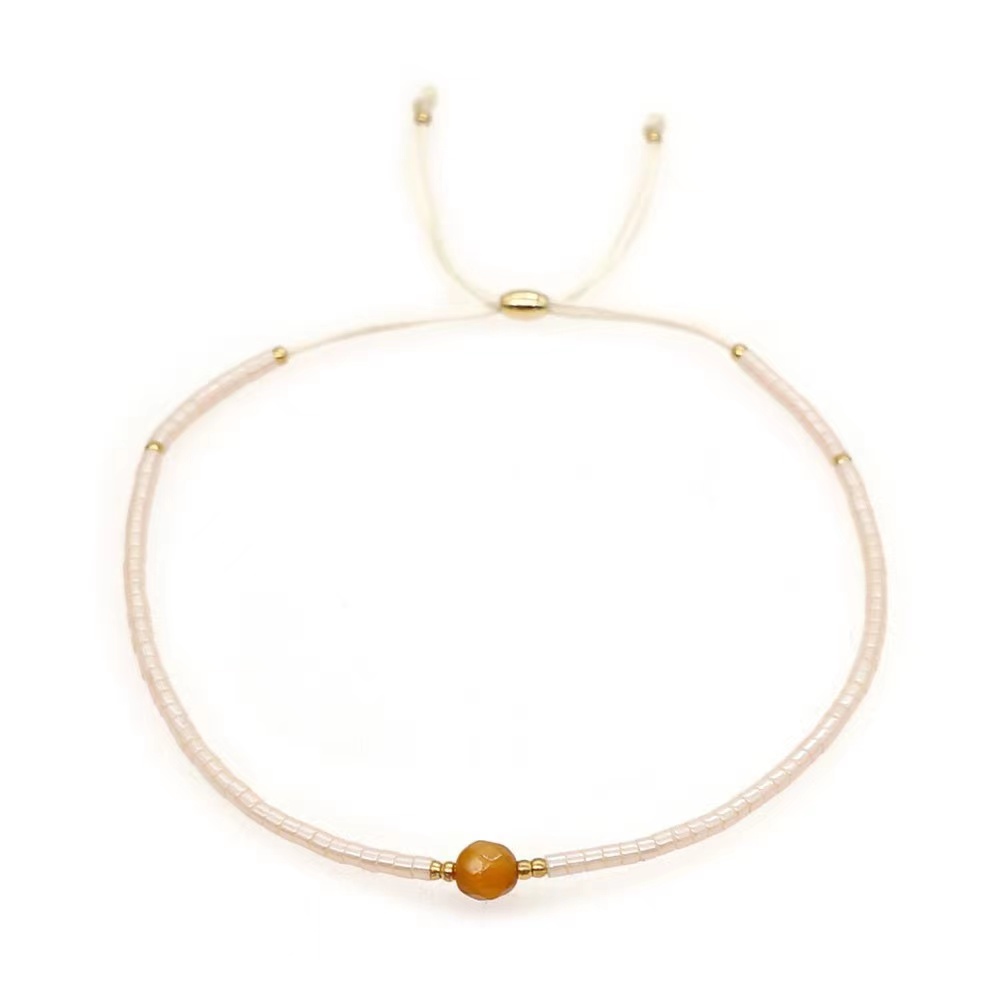 1 Vintage Hand Beaded Adjustable Length Bracelet Retro Style - Temu United Kingdom