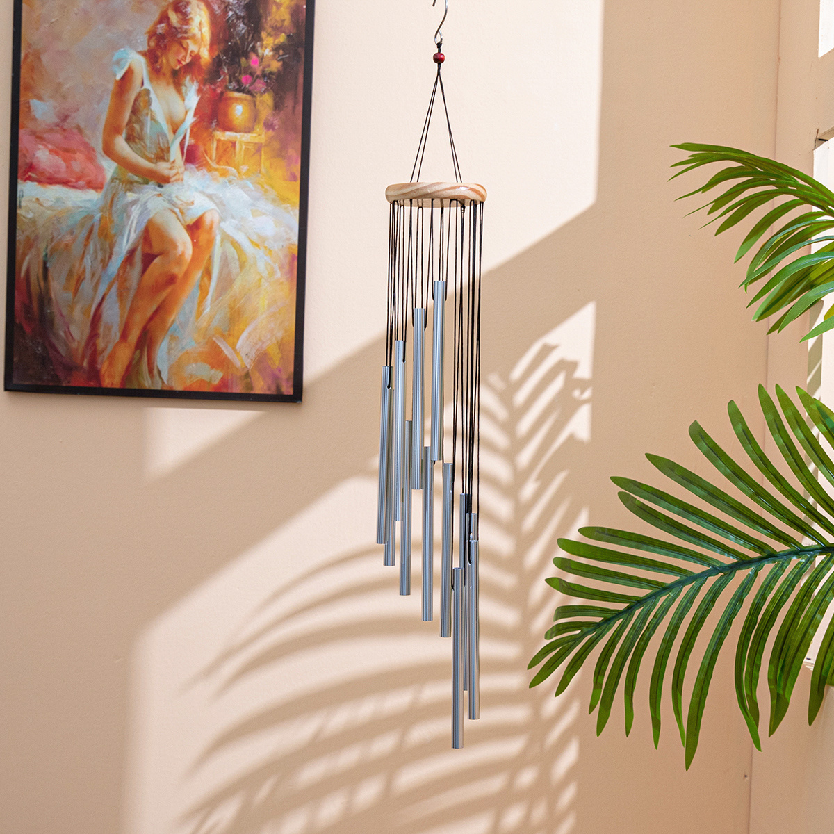 Outdoor Garden Wind Chime Metal Wind Bell Aluminum Alloy - Temu New Zealand