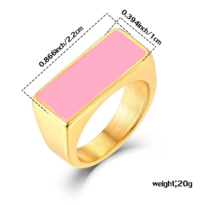 Fashion Jewelry Ring Hiphop Unisex Personality - Temu Australia