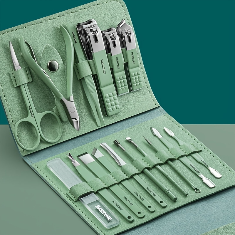 St Patrick s Day Manicure Set 16 In 1 Full Function Kit Professional