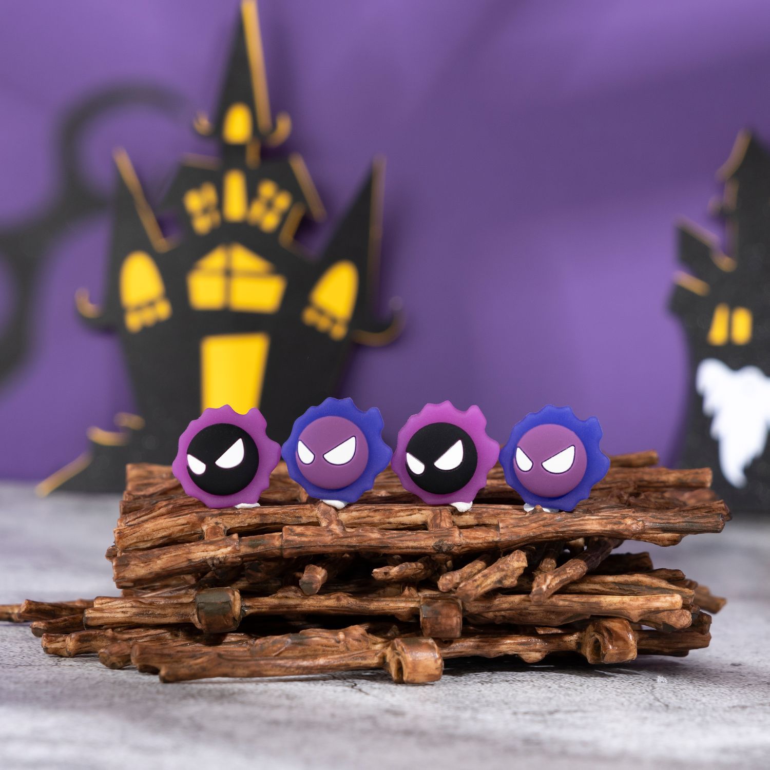 3d Cute Silicone Noctilucent Joycon Thumb Grip Caps Joystick - Temu ...