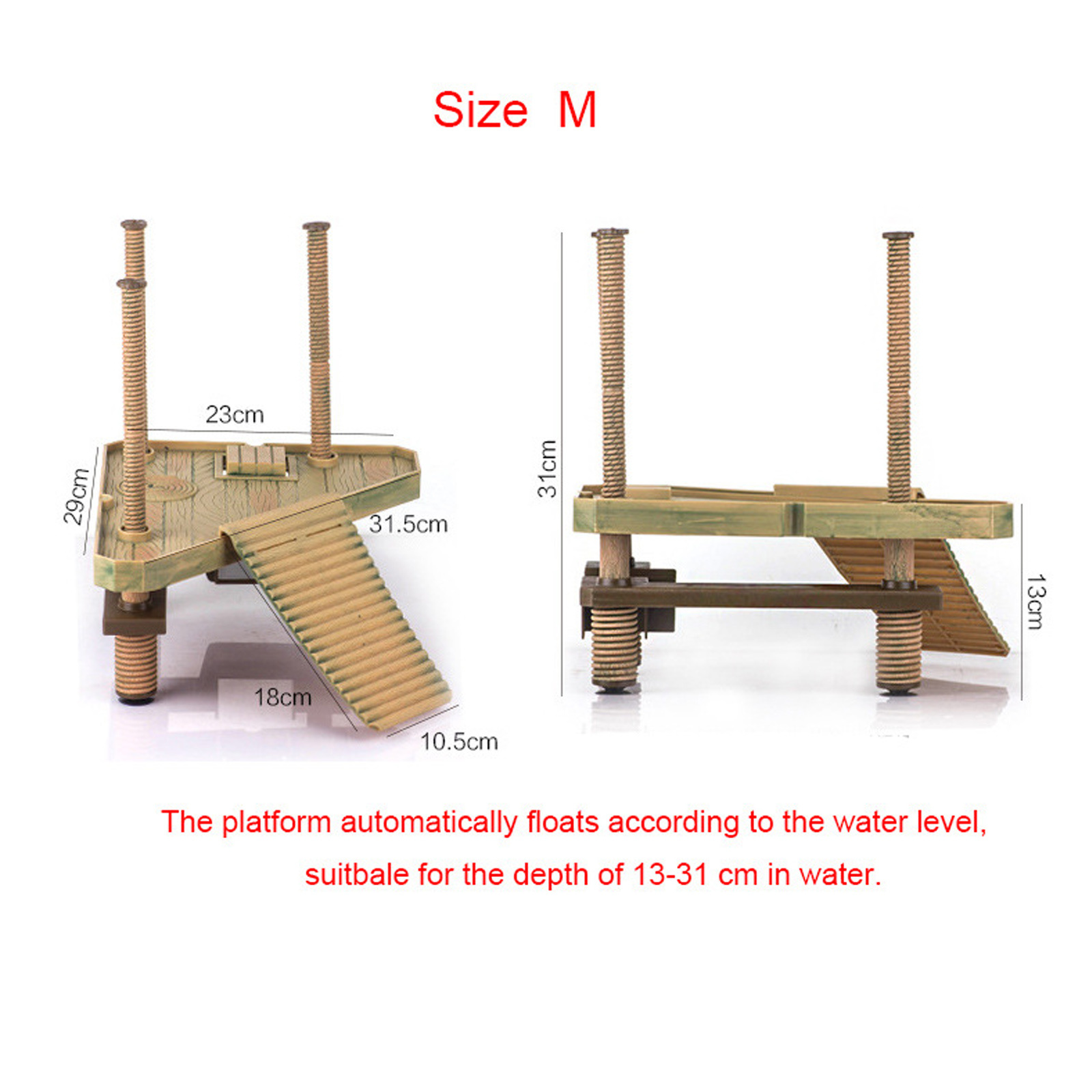 Turtle Basking Platform For Aquarium Turtle Pier Terrapin Dock With ...