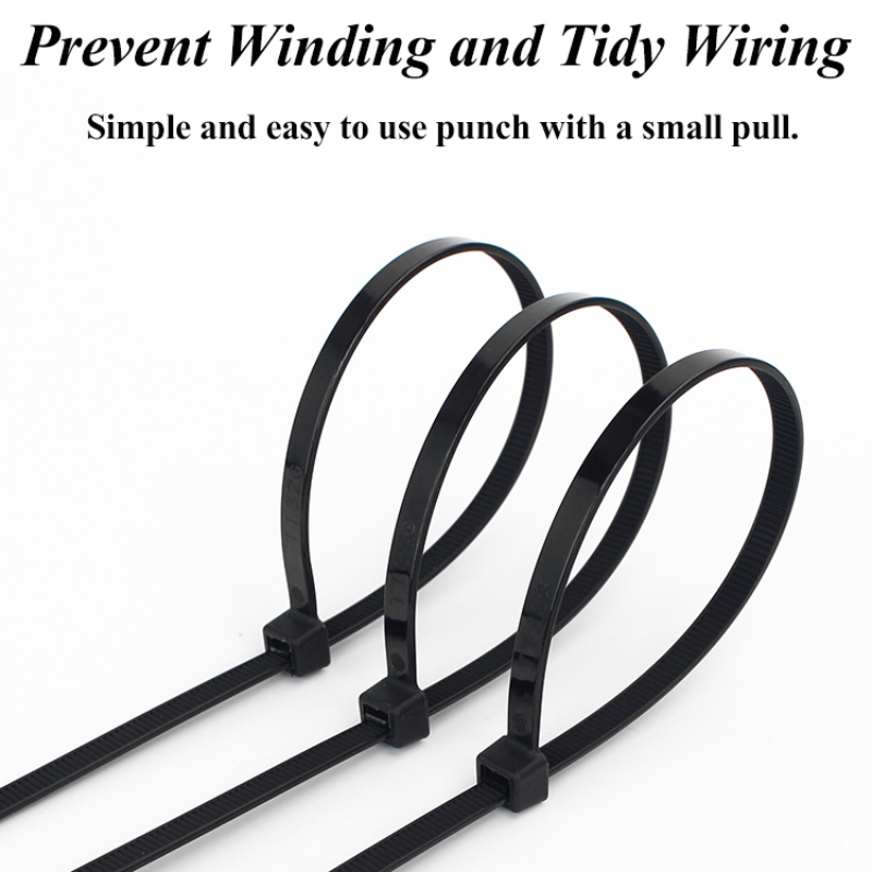 Professional Self locking Nylon Cable Ties Durable Black - Temu New Zealand