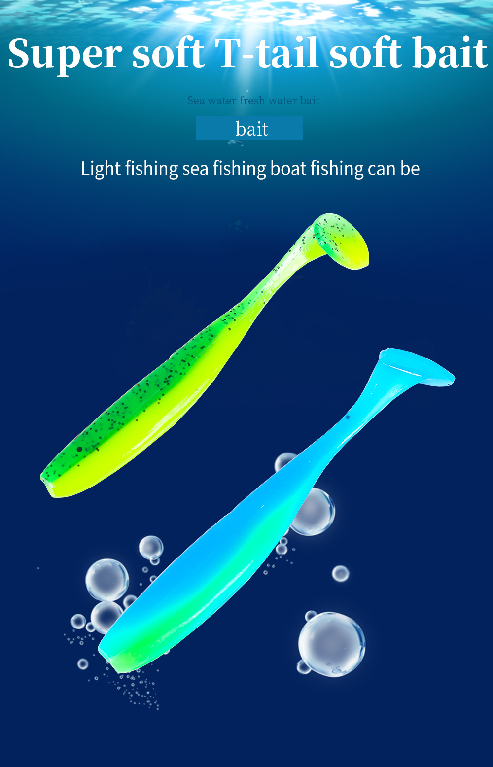 5pcs silvery soft silicone fish lure outdoor fishing - Temu