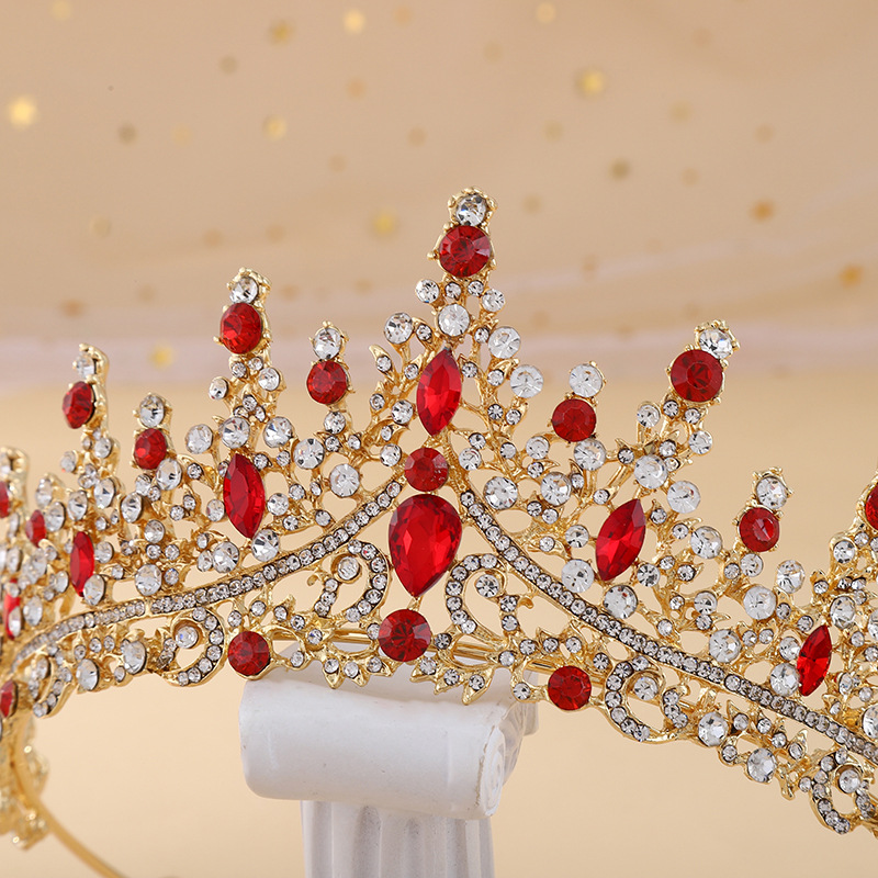 Golden Tiara Crown For Women Girls, Queen Crown Princess Diadem ...