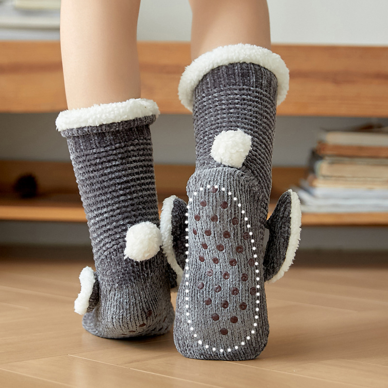 Dicke Warme Wintersocken Niedliche Kaninchen bodensocken In - Temu ...