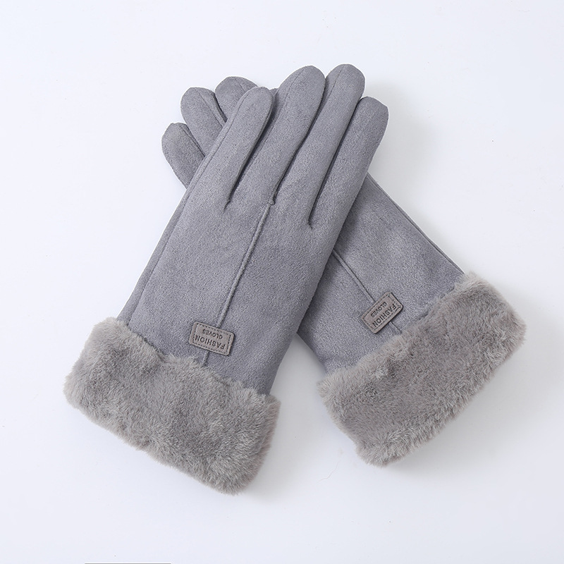 Sherpa Lined Winter Hand Gloves Women Warm Stylist - Temu Denmark
