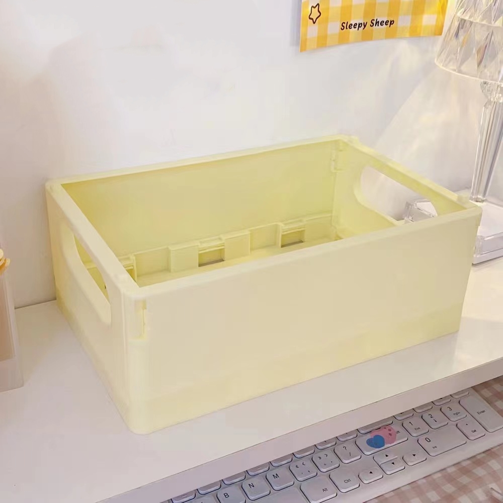 Storage Basket Maximize Desk Space Stylish Foldable - Temu