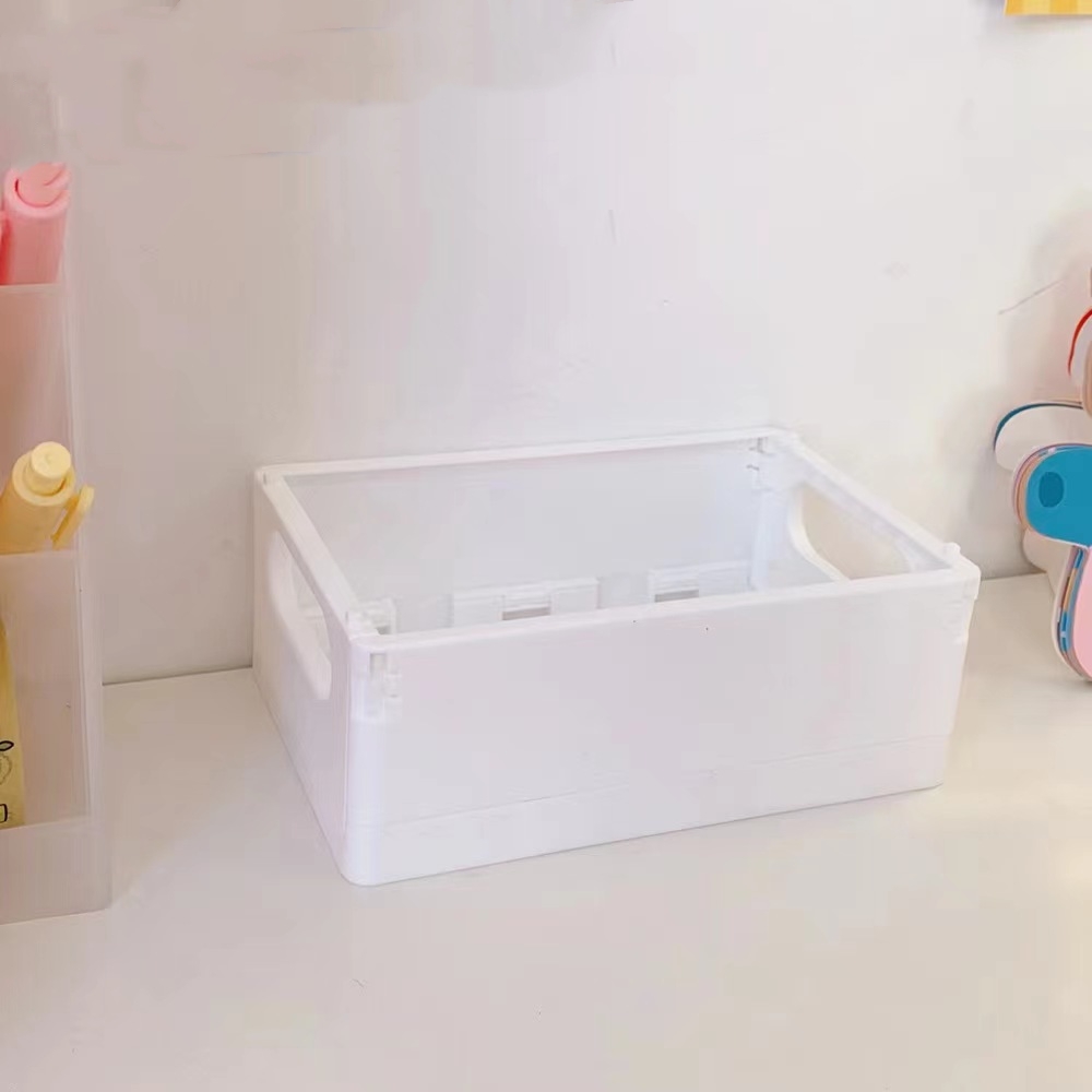 Storage Basket Maximize Desk Space Stylish Foldable - Temu