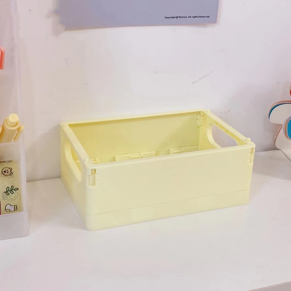 Storage Basket Maximize Desk Space Stylish Foldable - Temu