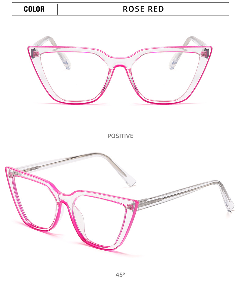 Transparent Computer Glasses Frame Women Unisex blue Light - Temu