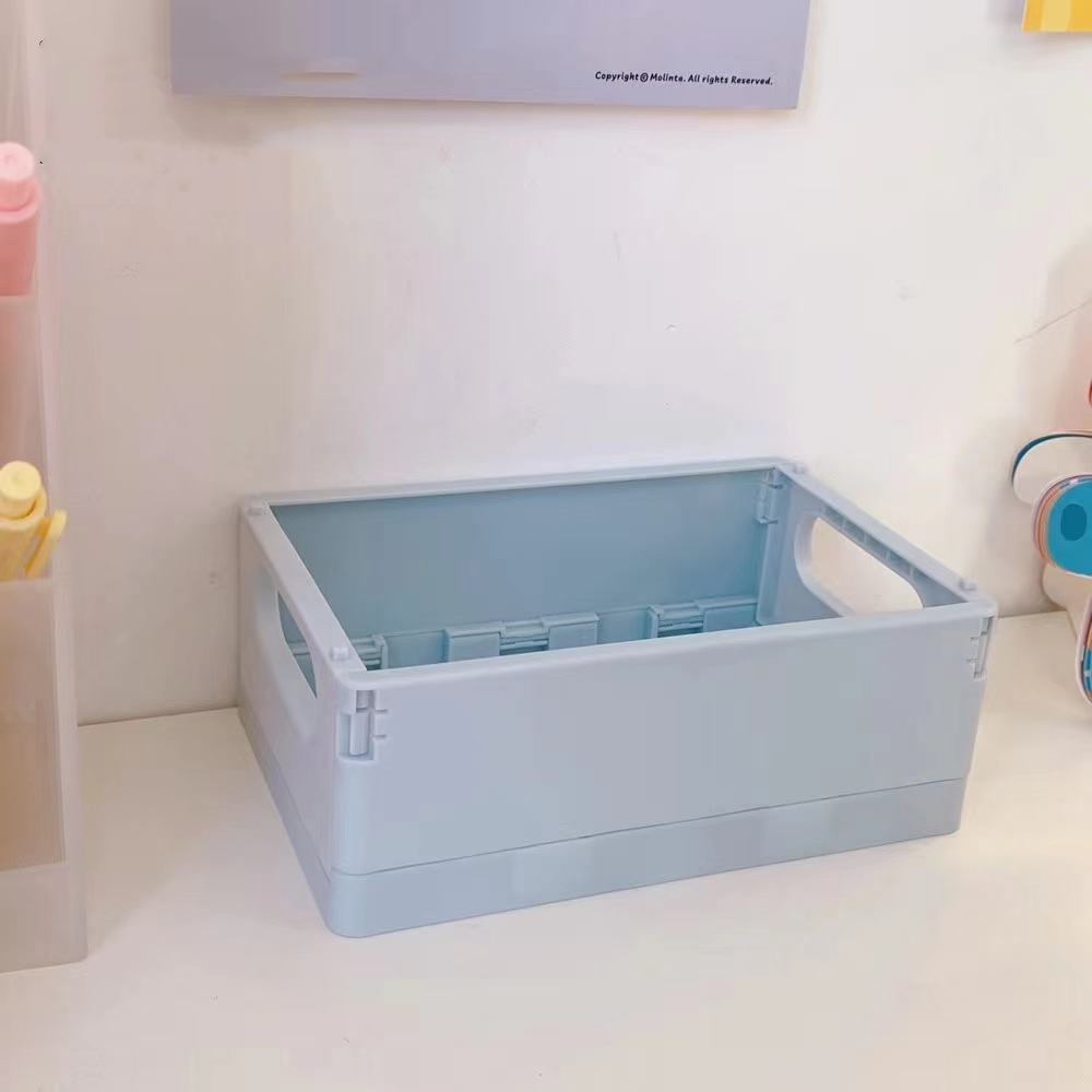 Storage Basket Maximize Desk Space Stylish Foldable - Temu