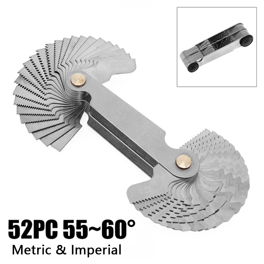 Us+metric+inch Thread Gauge Thread Gauge Rib Pattern Thread - Temu ...