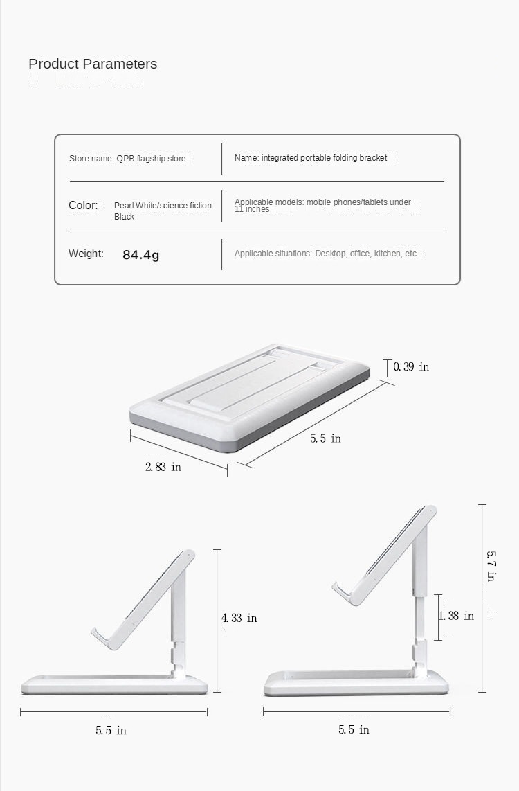 Perfect Portable Phone Stand: Foldable 90 degree Tilt - Temu