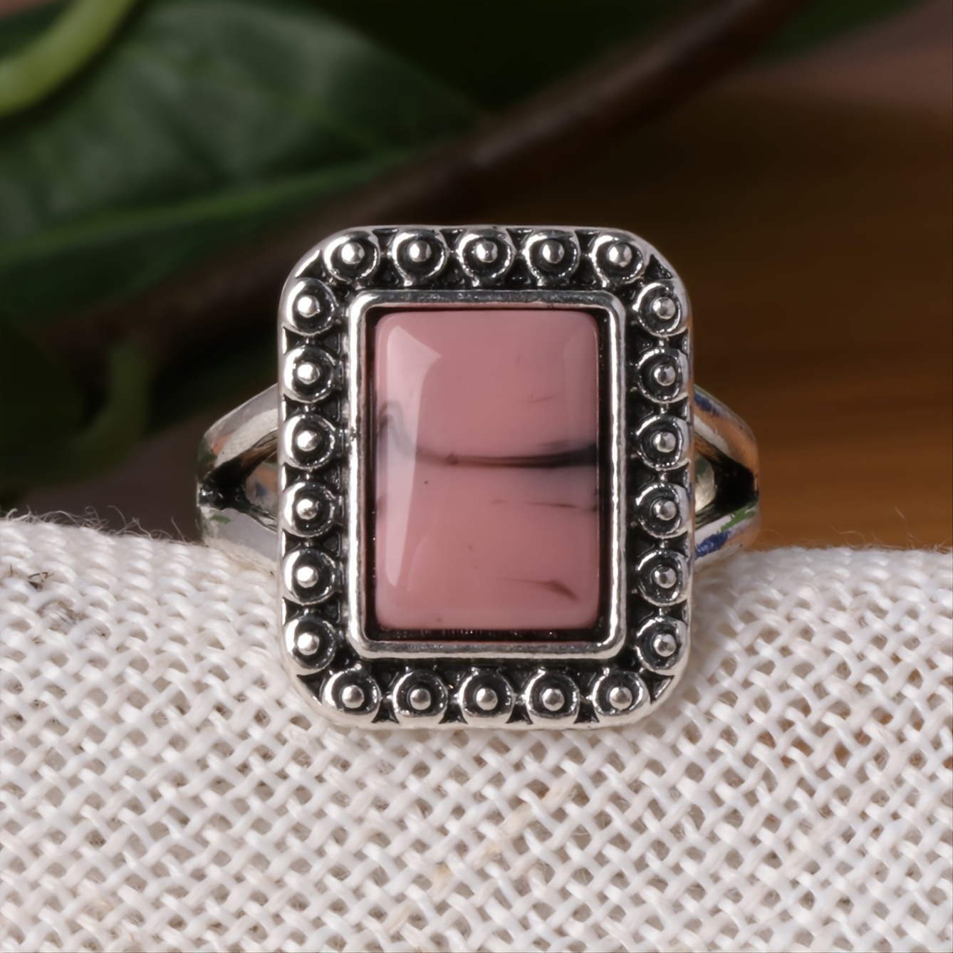 Simple Style Daisy Flower Ring For Women Promise Romantic Engagement ...