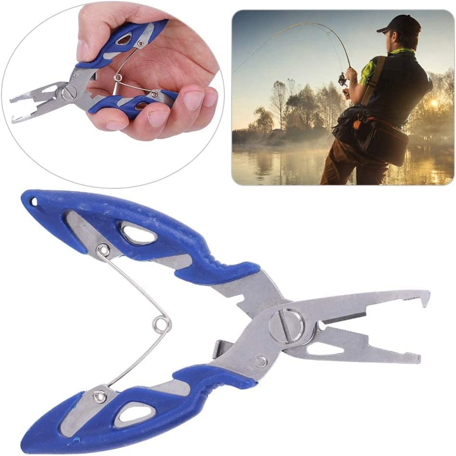 Multifunctional Fishing Pliers Fishing Tongs - Temu New Zealand