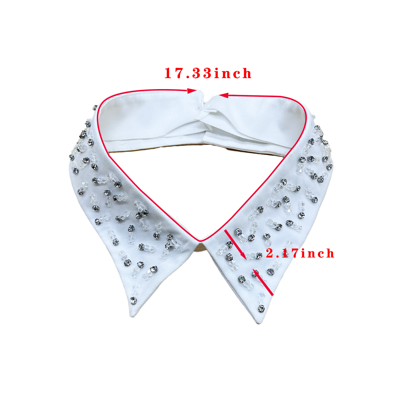 Handmade Random Crystal Ladies Collar Pearl - Temu Norway