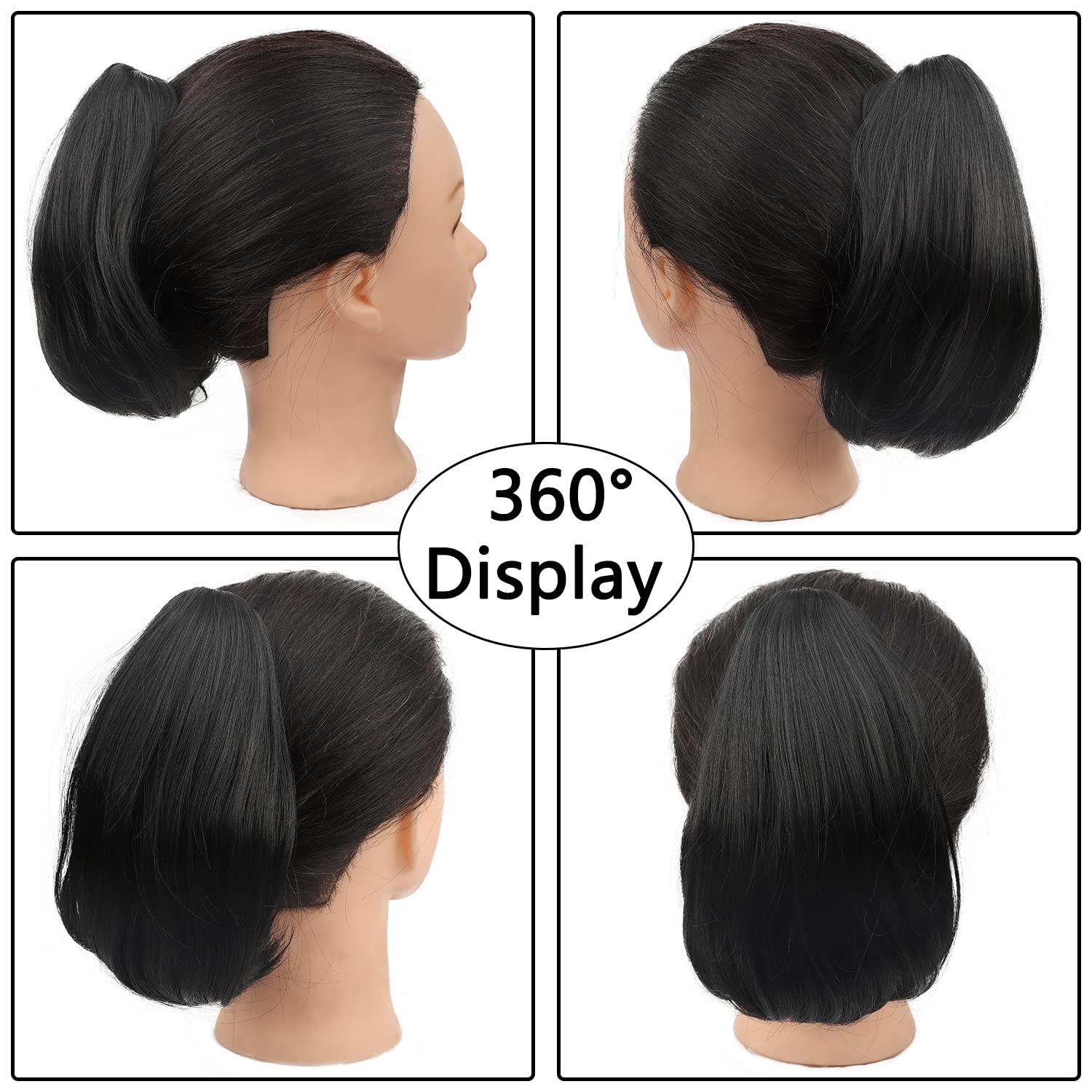 Ponytail Extension Claw Hair Piece Thick - Temu Australia