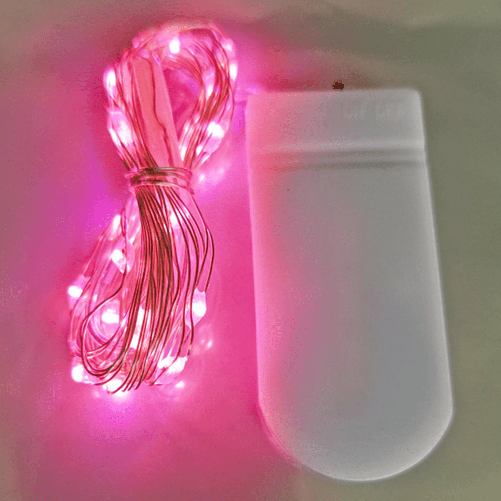 30 Leds 8 Colors Starry String Fairy Lights Cr2032 Batteries - Temu ...