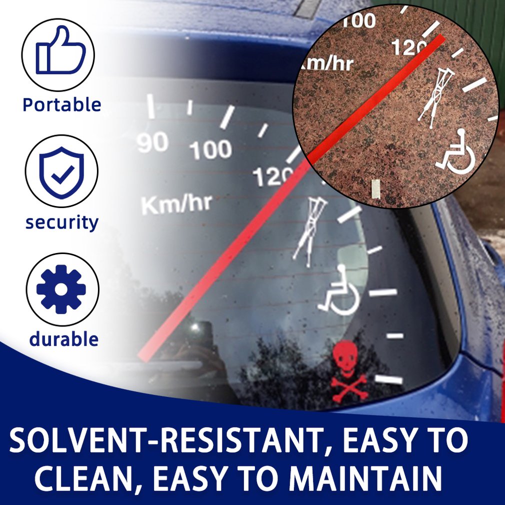 Safe Warning Funny Speedometer Cluster Pattern Car - Temu Australia