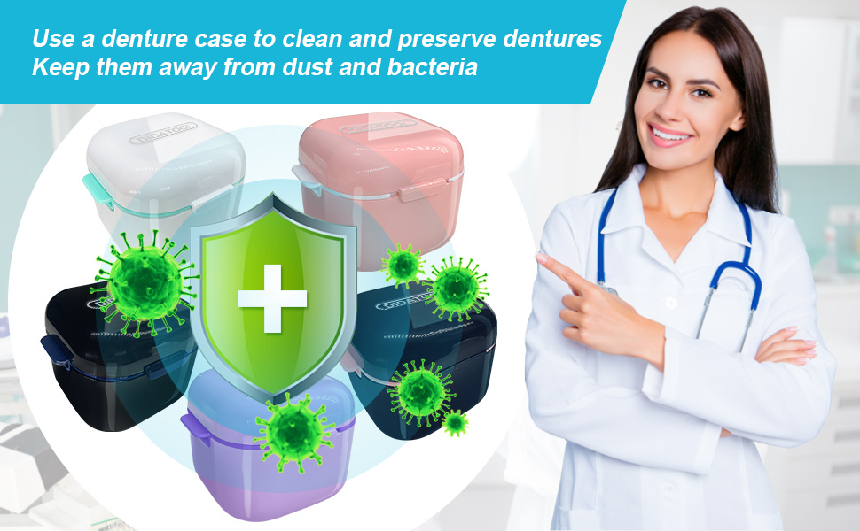 Denture Cup Box Orthodontic - Temu