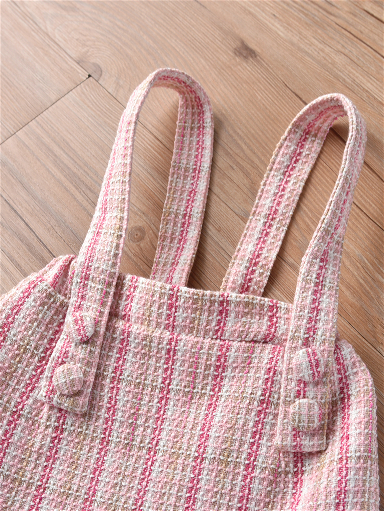 Girls Ruffle Round Collar Long Sleeve Shirt Suspender - Temu New Zealand