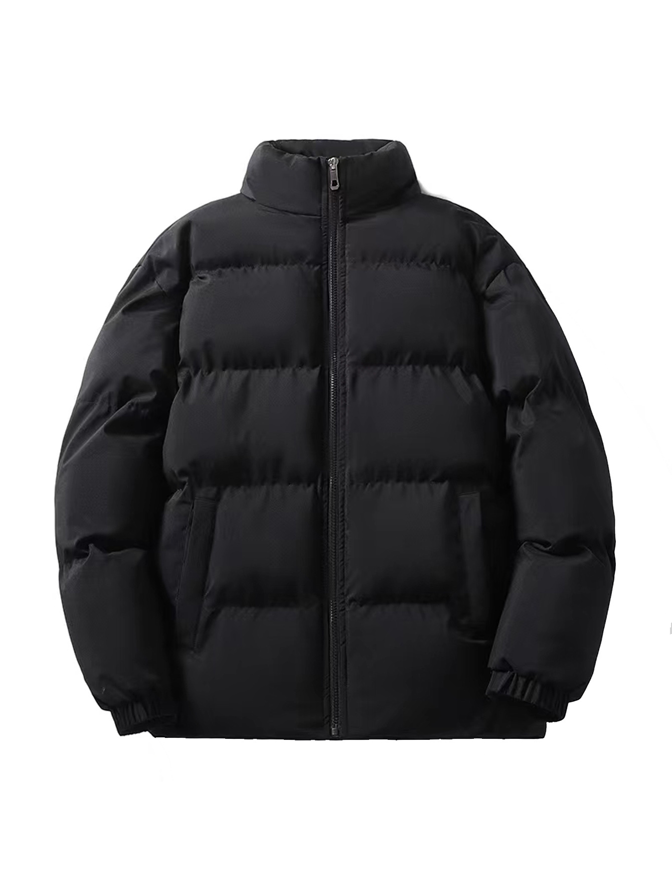 Winter Padded Jacket Men's Thickened Warm Quilted Jacket - Temu Netherlands
