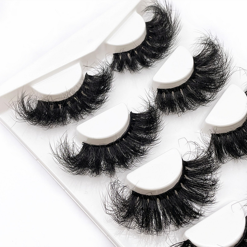 fluffy mink lashes long full disorderly eyelash - {region_name}