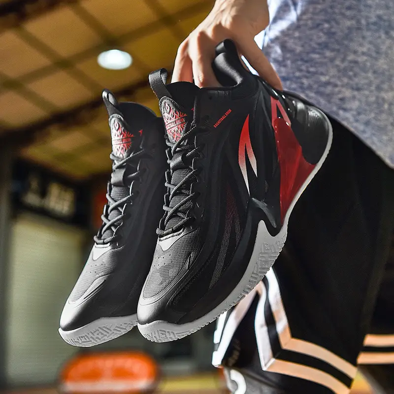 Mens Basketball Shoes Anti Slip Shockproof High Top Temu Australia