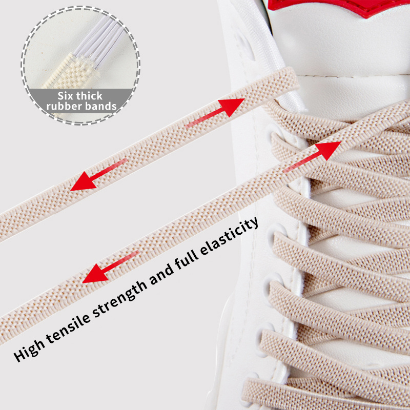 Elastic Shoe Laces Semicircle No Tie Shoelaces Adult - Temu United Kingdom
