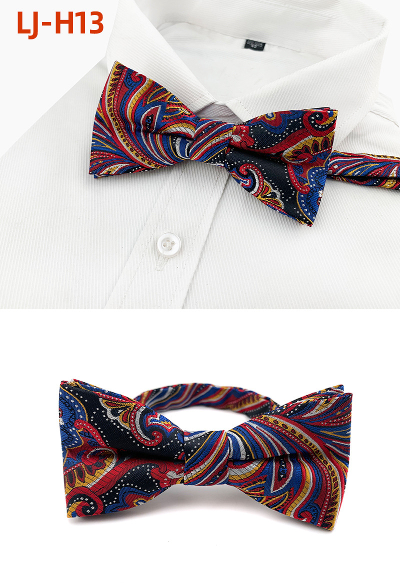1pc Mens Bow Tie Floral Bowtie Groom Bow Ties Bow Ties For Wedding ...