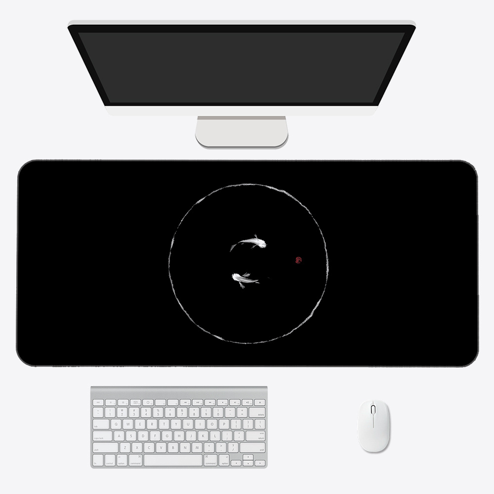 Fish Large Anime Mousepad Gamer Cute Kawaii Gaming Mouse Pad - Temu ...